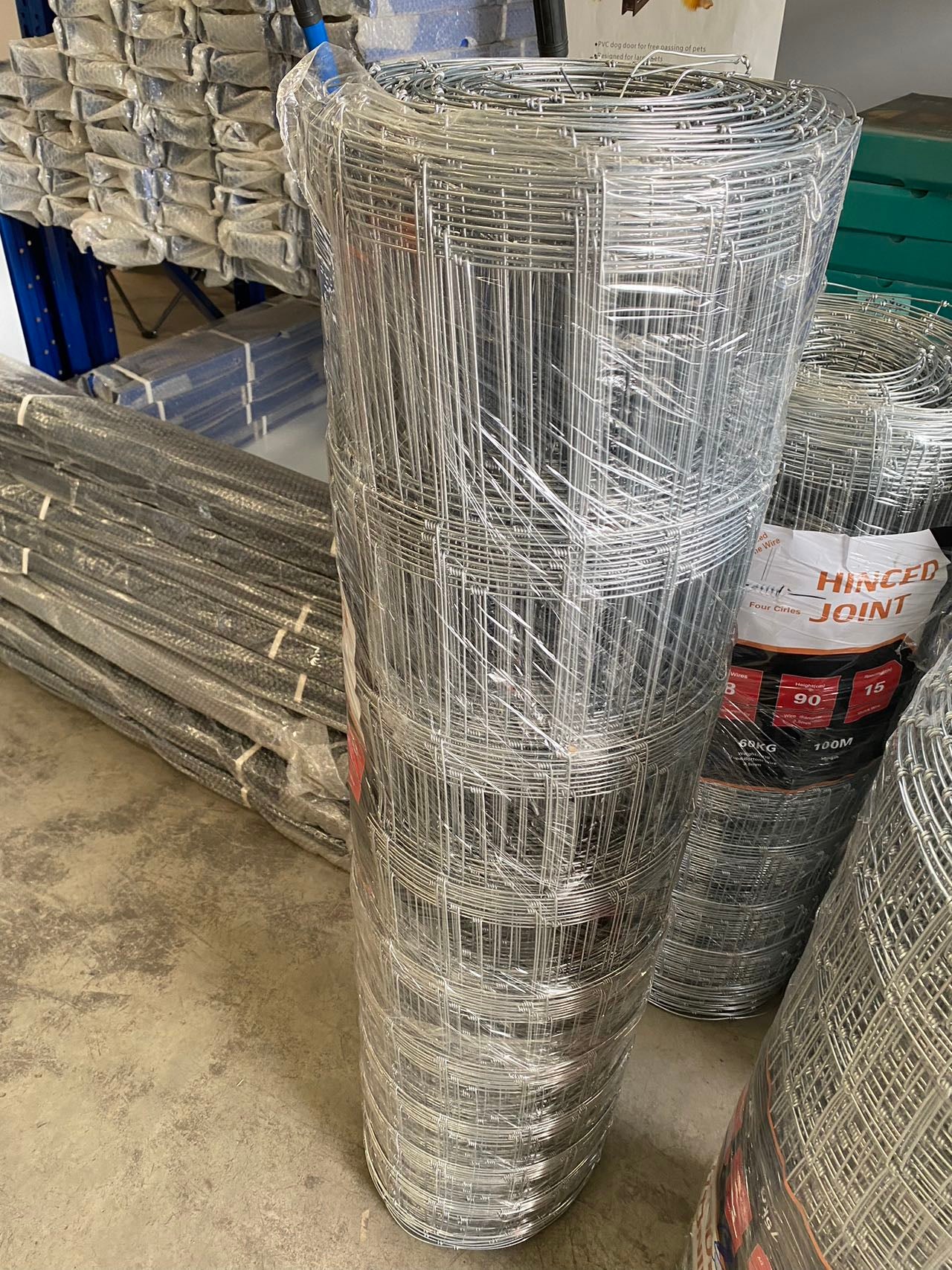 Hinge Joint Dog Wire Fencing Roll: 10/120/15 | ACE WAREHOUSE PTY LTD