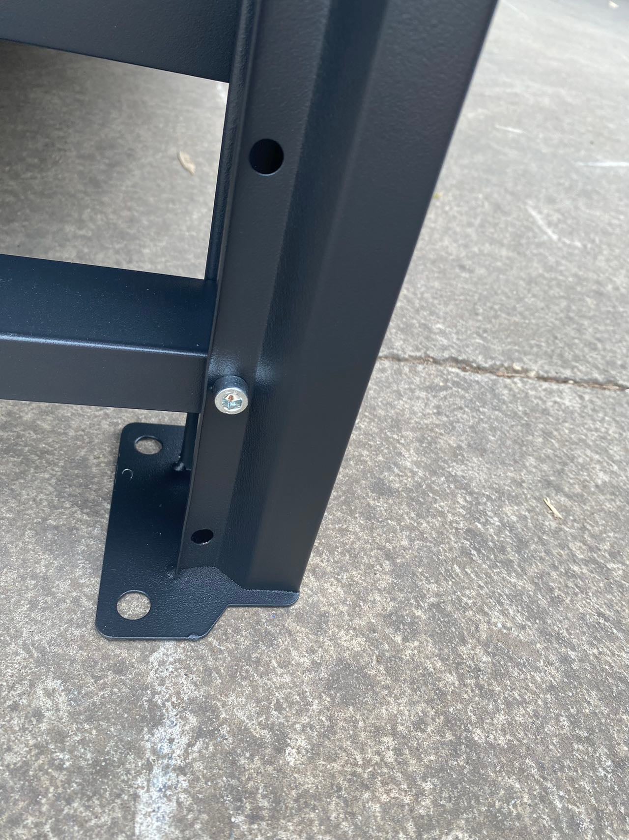 Black Metal LongSpan Shelving/Racking 2m*2m*0.6m | ACE WAREHOUSE PTY LTD